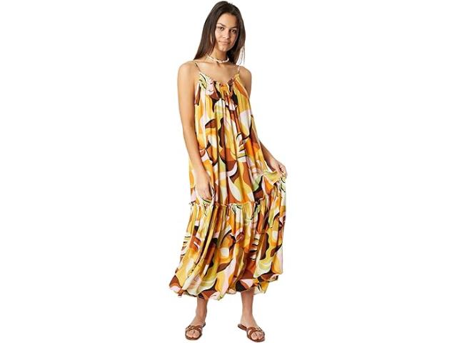 (取寄) ビラボン レディース サン フォロワー ミディ スイム カバー-アップ Billabong women Sun Follower Midi Swim Cover-Up Multi