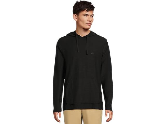 (取寄) クイックシルバー メンズ アラミトス ロング スリーブ フード ニット Quiksilver men Alamitos Long Sleeve Hood Knit Black