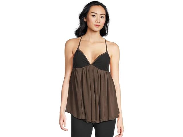 (取寄) フリーピープル レディース トリクシー チュニック Free People women Trixie Tunic Black/Double Espress