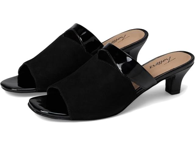 (取寄) トロッターズ レディース ニネット Trotters women Ninette Black Suede