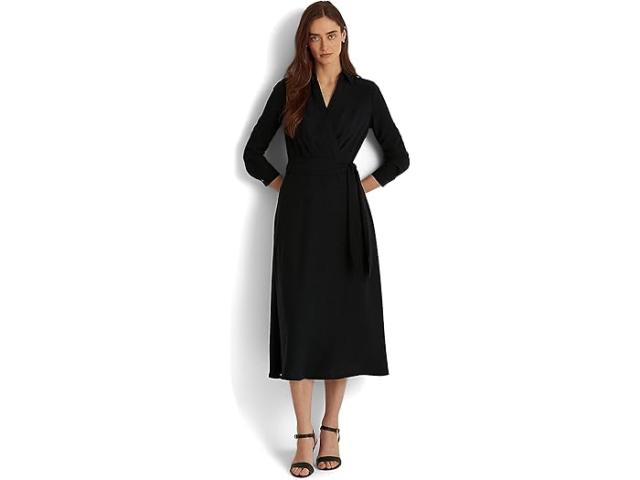 (取寄) ローレン ラルフローレン レディース ロング スリーブ デイ ドレス Lauren Ralph Lauren women Lauren Ralph Lauren Long Sleeve Day Dress Lighthouse Navy