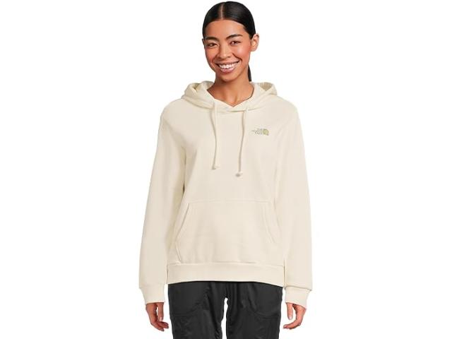 (取寄) ノースフェイス レディース エボリューション ブーディ - グラフィック The North Face women Evolution Floral-Cloud Hoodie - Graphic White Dune