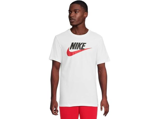 (取寄) ナイキ メンズ スポーツウェア アイコン フューチュラ ティー Nike men Sportswear Icon Futura Tee White/Black/University Red