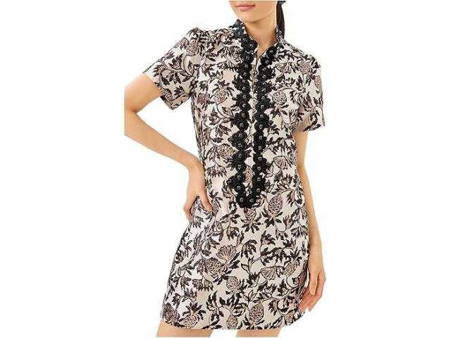 (取寄) リリー ピュリッツァー レディース テディ ジャカード シフト Lilly Pulitzer women Teddy Jacquard Shift Noir Pineapple Puff llic