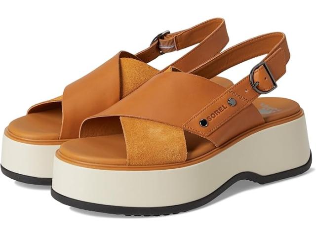 (取寄) ソレル レディース デイスプリング クリスクロス サンダル SOREL women Dayspring Crisscross Sandals Canyon Gold/Black