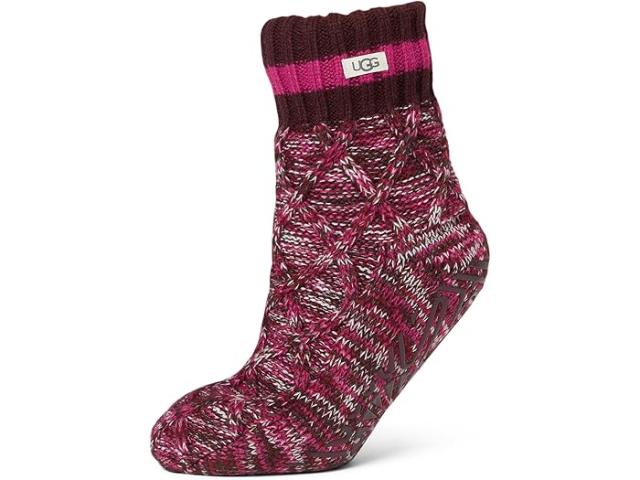 (取寄) アグ レディース ディーディー フリース ライン クオーター リ UGG women Deedee Fleece Lined Quarter Ii Wild Grape/Chroma Pink Melange