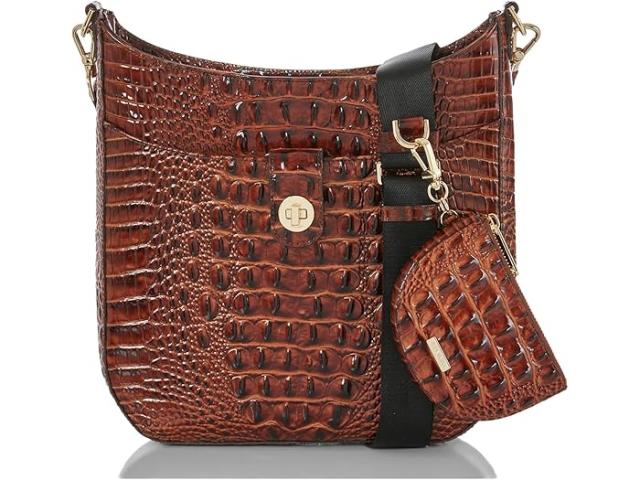 (取寄) ブラーミン レディース メルボルン レイア クロスボディ Brahmin women Melbourne Leia Crossbody Pecan