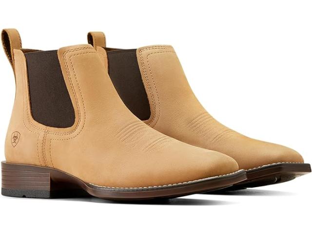 (取寄) アリアット メンズ ブッカー ウルトラ ウェスタン ブーツ Ariat men Ariat Booker Ultra Western Boots Charro Tan