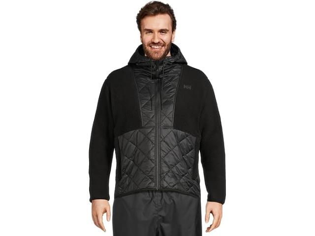 (取寄) ヘリーハンセン メンズ ストウ フーデット ハイブリット ジャケット Helly Hansen men Stowe Hooded Hybrid Jacket Black