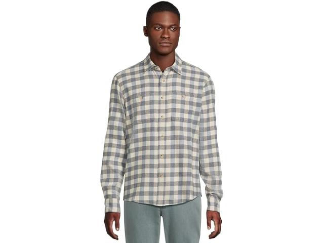 (取寄) ファリティ メンズ ナザレ フランネル Faherty men Nazare Flannel Samarra Beach Buffalo