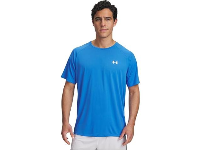 (取寄) アンダーアーマー メンズ Ua テック 2.0 ショート スリーブ ティー Under Armour men UA Tech 2.0 Short Sleeve Tee Blue Atlantis/White