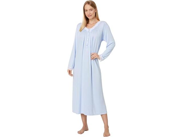 (取寄) アイリーン ウエスト レディース セーター ニット ロング スリーブ バレエ ガウン Eileen West women Sweater Knit Long Sleeve Ballet Gown Blue