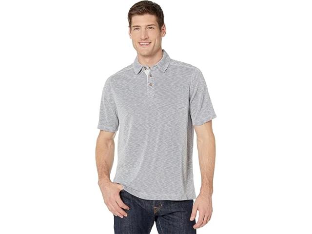 (取寄) ジョンストン&マーフィー メンズ ビンテージ スラブ ポロ Johnston & Murphy men Vintage Slub Polo Indigo