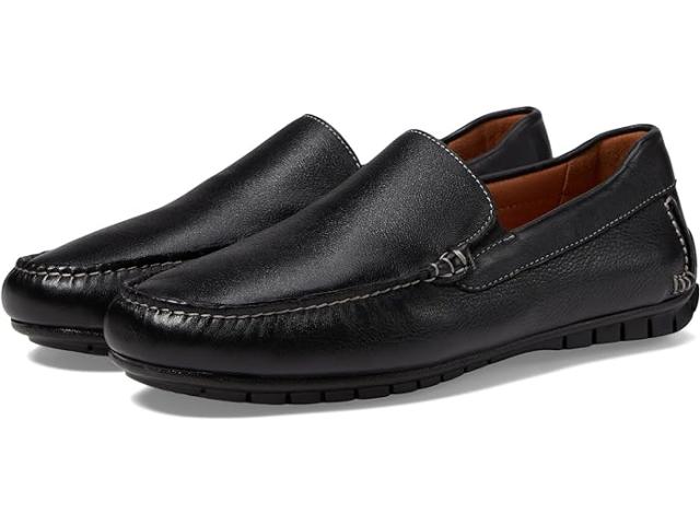 (取寄) ジョンストン&マーフィー メンズ コート モック ヴェニーシャン Johnston & Murphy men Johnston & Murphy Cort Moc Venetian Black Full Grain