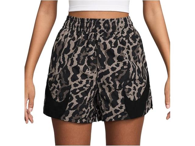 (取寄) ナイキ レディース スポーツウェア トレンド ウーブン ヘリテージ オール オーバー プリント ショーツ Nike women Sportswear Trend Woven Heritage All Over Print Shorts Black/Black