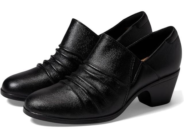 (取寄) クラークス レディース エミリー 2 コーヴ Clarks women Clarks Emily 2 Cove Black Leather