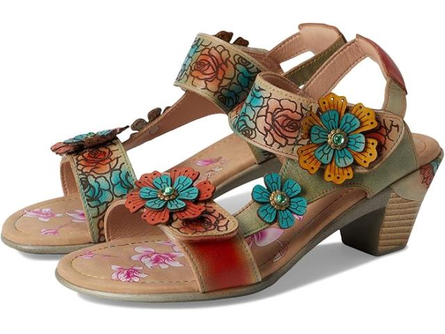 (取寄) ラルティストバイスプリングステップ レディース  L'Artiste by Spring Step women Salira Grey Multi