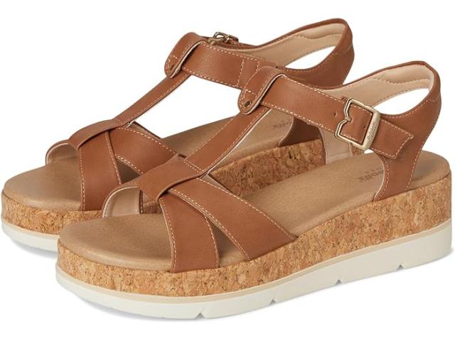 (取寄) ドクターショール レディース ワンス アゲイン Dr. Scholl's women Once Again Honey Brown Faux Leather
