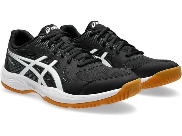 (取寄) アシックス メンズ アップコート 6 バレーボール シューズ ASICS men ASICS Upcourt 6 Volleyball Shoe Black/White