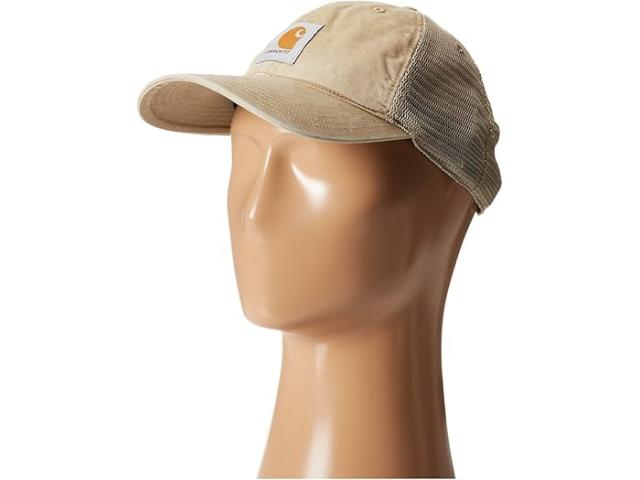 (取寄) カーハート メンズ キャンバス メッシュ-バック キャップ Carhartt men Canvas Mesh-Back Cap Dark Khaki