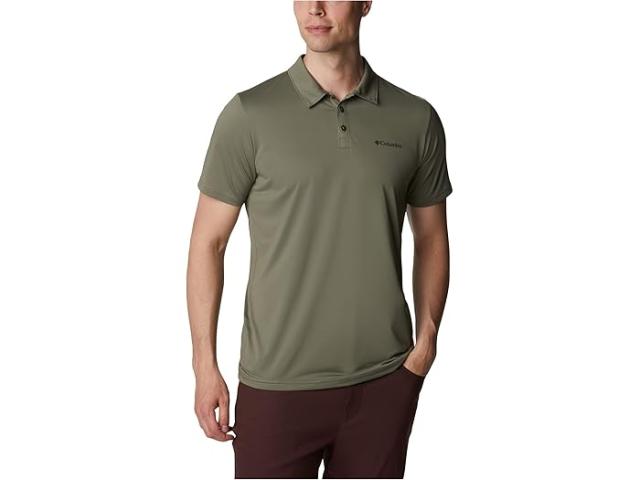 (取寄) コロンビア メンズ ハイク ポロ Columbia men Hike Polo Stone Green