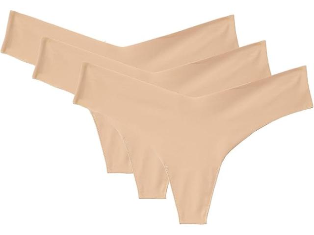(取寄) コマンドー レディース クラシック トング 3-パック Commando women Commando Classic Thong 3-Pack Beige/Beige/Beige