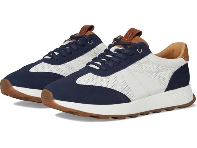 (取寄) ジョンストン&マーフィー メンズ キノン T-トゥ Johnston & Murphy men Kinnon T-Toe Navy Suede/White Full Grain