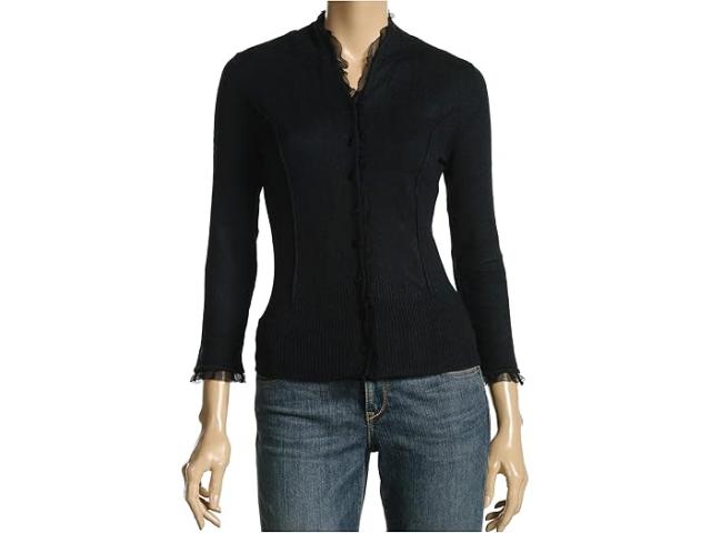 (取寄) ニックゾー レディース パーティー カーディ NIC+ZOE women Party Cardy Black Onyx