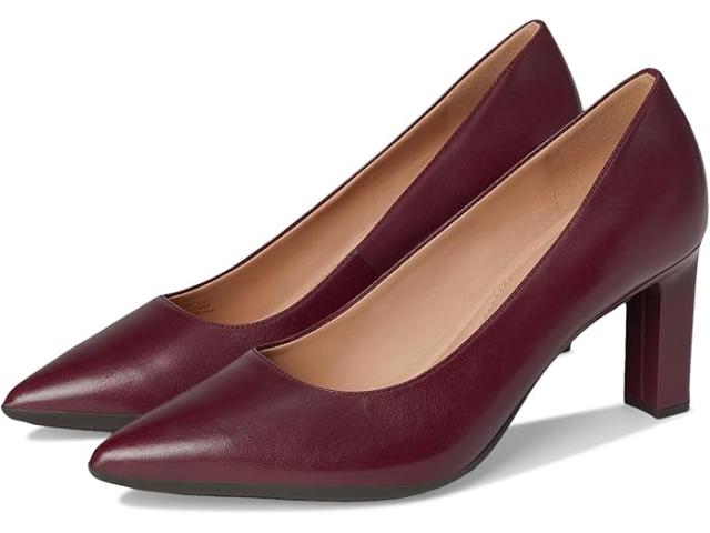 (取寄) コールハーン レディース グランド アンビション 2.0 アンジェリカ パンプス Cole Haan women Grand Ambition 2.0 Angelica Pumps Black Garnet Leather