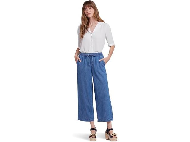 (取寄) エヌワイディージェイ レディース ジェーン プル-オン ワイド レッグ アンクル パンツ NYDJ women Jayne Pull-on Wide Leg Ankle Pants Everly