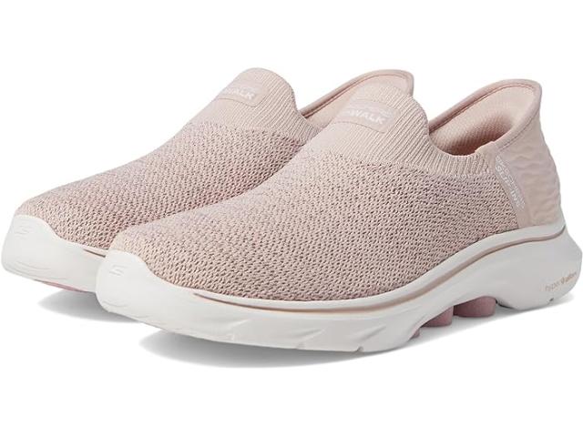 (取寄) スケッチャーズ パフォーマンス レディース ゴー ウォーク 7 スプリングタイム ハンズ フリー スリップ-インス SKECHERS Performance women SKECHERS Performance Go Walk 7 Springtime Hands Free Slip-Ins Light Pink