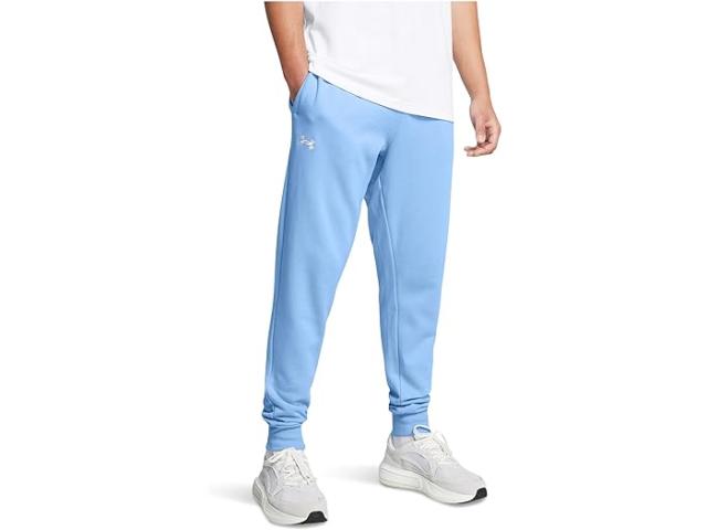 (取寄) アンダーアーマー メンズ ライバル フリース ジョガーズ Under Armour men Rival Fleece Joggers Horizon Blue/White