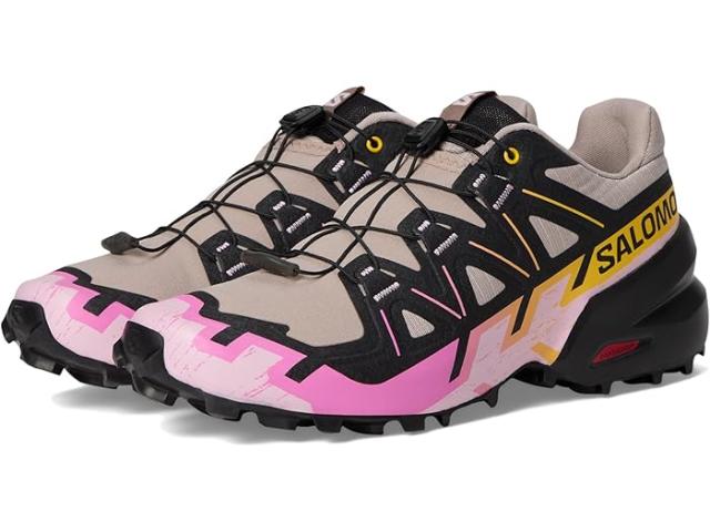 (取寄) サロモン レディース スピードクロス 6 Salomon women Speedcross 6 Etherea/Black/Cyclamen