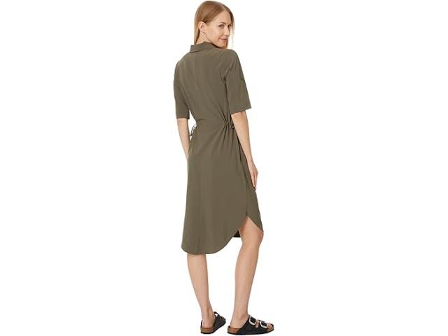 (取寄) ロイヤルロビンズ レディース スポ；ットレス トラベラー ドレス ショート スリーブ  Robbins women Spotless Traveler Dress Short Sleeve Everglade