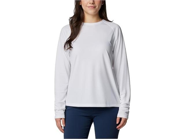 (取寄) コロンビア レディース パフォーマンス フィッシング ギア ソーラー ストリーム ロング スリーブ Columbia women PFG Solar Stream Long Sleeve White