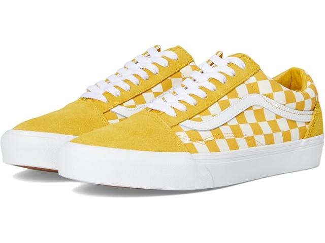 (取寄) バンズ オールド スクール Vans Old Skool Checkerboard Spicy Mustard