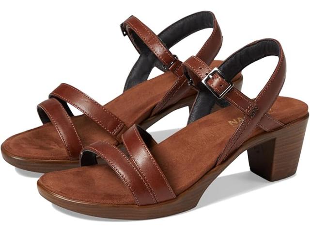 (取寄) ナオト レディース バウンティ Naot women Bounty Soft Chestnut Leather