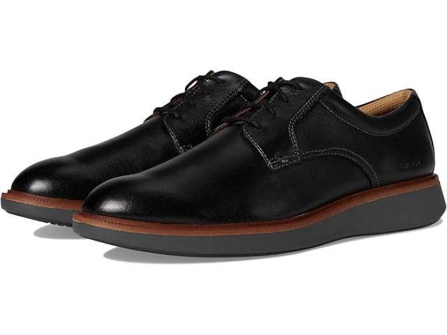 (取寄) ジョンストン&マーフィー メンズ パーカー プレーン トゥ Johnston & Murphy men XC+ Parker Plain Toe Black Waterproof Full Grain 1