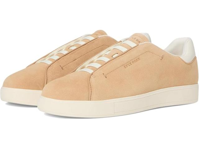 (取寄) コールハーン レディース グランドプロ ラグゼ スリッポン スニーカー Cole Haan women Grandpro Luxe Slip-On Sneakers Tuscan Sand Suede