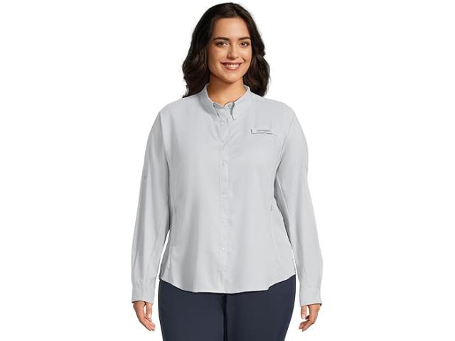 (取寄) コロンビア レディース プラス サイズ タミアミ リ L/S シャツ Columbia women Plus Size Tamiami II L/S Shirt Cirrus Grey