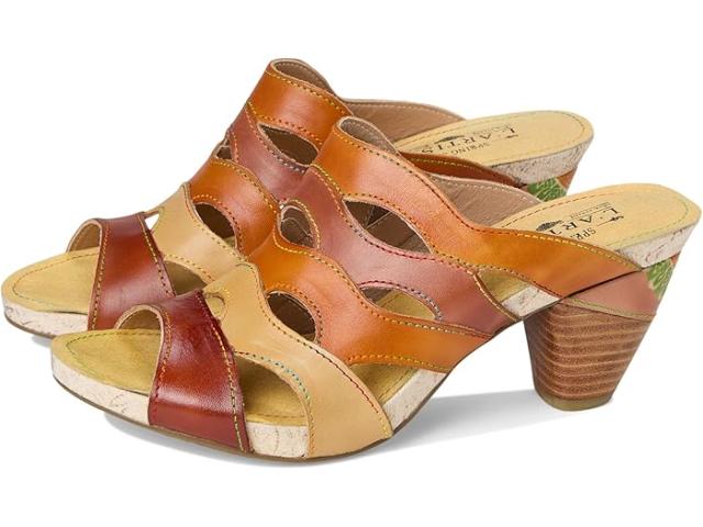 (取寄) ラルティストバイスプリングステップ レディース ピタ L'Artiste by Spring Step women Pita Tan Multi