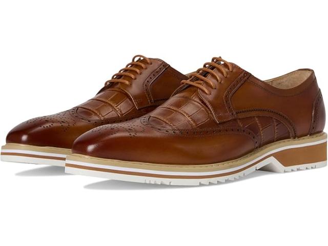 (取寄) ステイシー アダムス メンズ バーモント ウイング ティップ レース-アップ Stacy Adams men Beaumont Wing Tip Lace-Up Tan