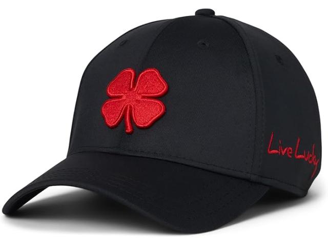 (取寄) ブラッククローバー プレミアム クローバー 24 ハット Black Clover Premium Clover 24 Hat Black Hat/3d Red Clover