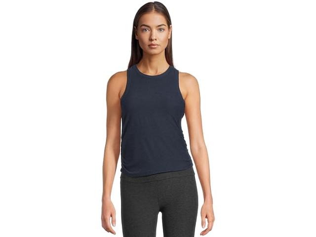 (取寄) ビヨンドヨガ レディース フェザーウェイト ユア フィット シャード タンク Beyond Yoga women Featherweight Your Fit Shirred Tank Nocturnal Navy