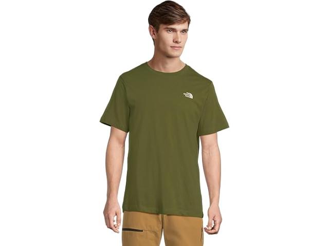 (取寄) ノースフェイス メンズ エボリューション エンブ ショート スリーブ ティー The North Face men Evolution Emb Short Sleeve Tee Woodland Green