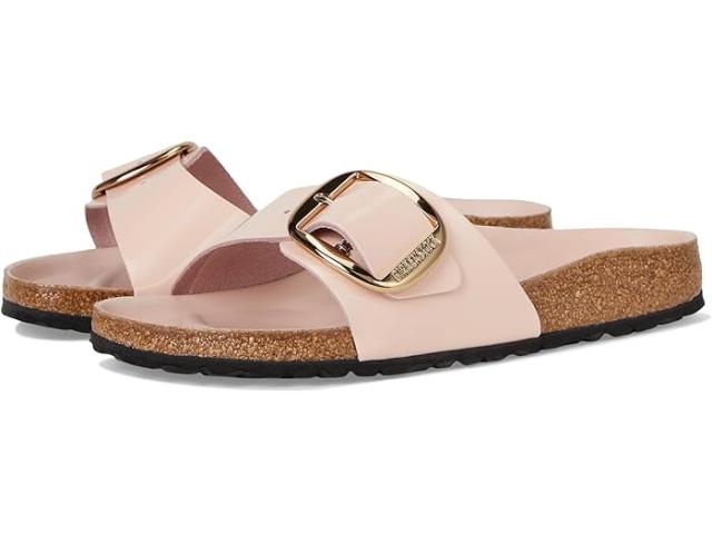 (取寄) ビルケンシュトック レディース マドリッド ビッグ バックル ハイ シャイン Birkenstock women Madrid Big Buckle High Shine Light Rose