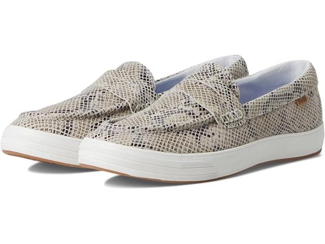 (取寄) ケッズ レディース センター 3 ローファーズ Keds women Center III Loafers Grey Snake Leather
