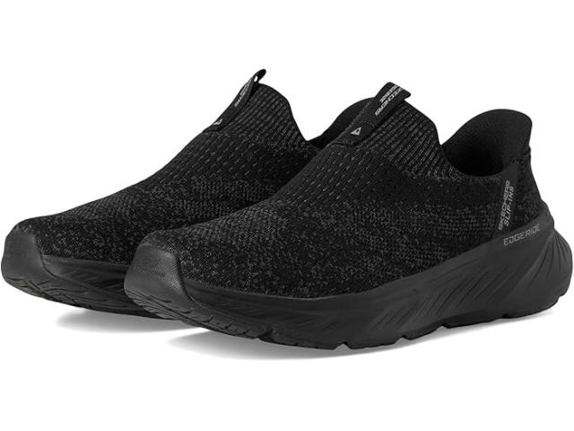 (取寄) スケッチャーズ メンズ コミッショナー ハンズ フリー スリップ-イン SKECHERS men Edgeride Commissioner Hands Free Slip-in Black/Black