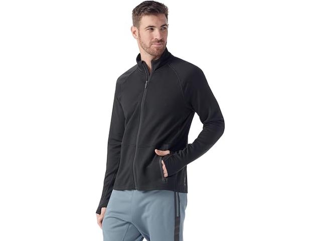 (取寄) スマートウール メンズ アクティブ フリース ジャケット Smartwool men Active Fleece Jacket Black