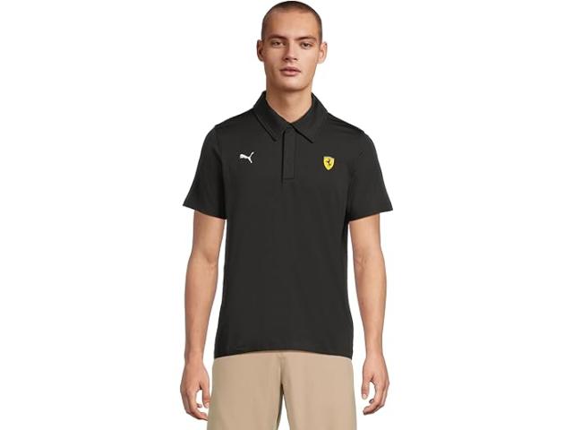 (取寄) プーマ メンズ スクーデリア フェラーリ クラウドスパン ポロ PUMA men Scuderia Ferrari Cloudspun Polo Puma Black